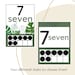 Tropical Number Posters - Printable Number Posters - Instant Download ...