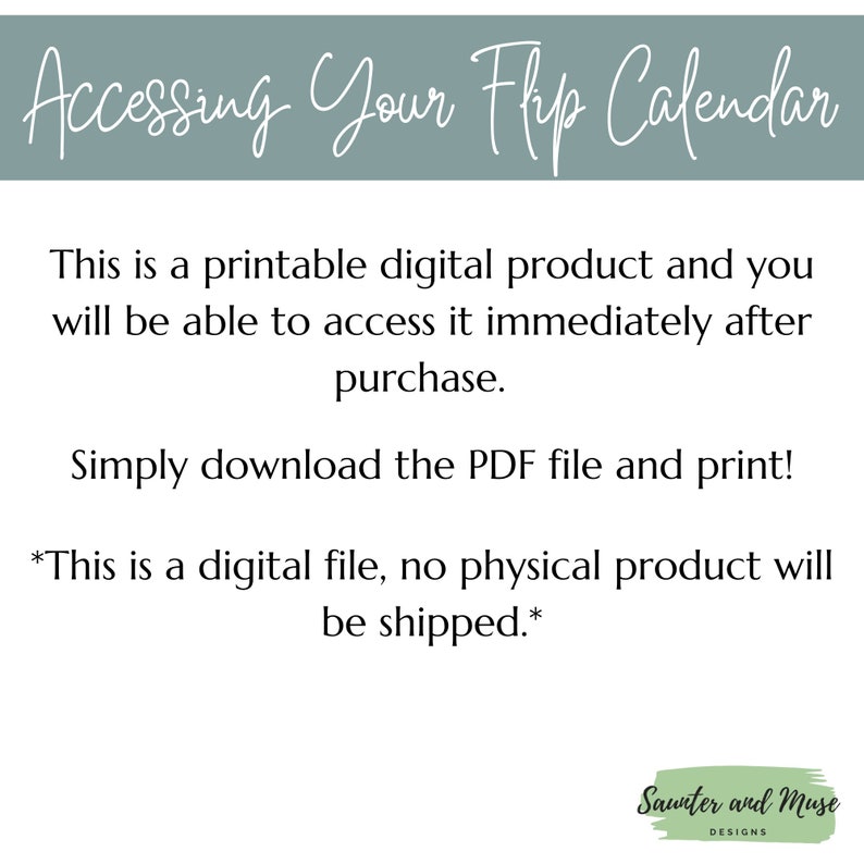 Boho Rainbow Flip Calendar Boho Rainbow Classroom - Etsy