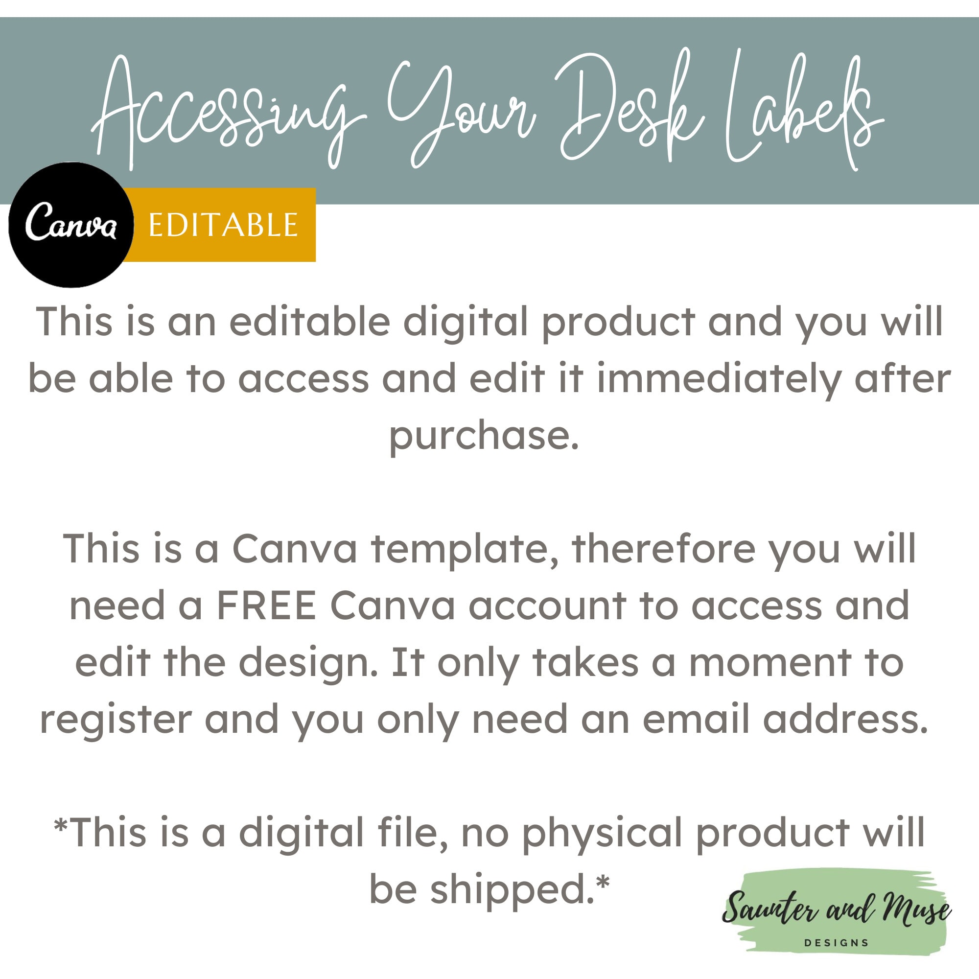 Boho Rainbow Classroom Desk Labels - Instant Download - Editable ...