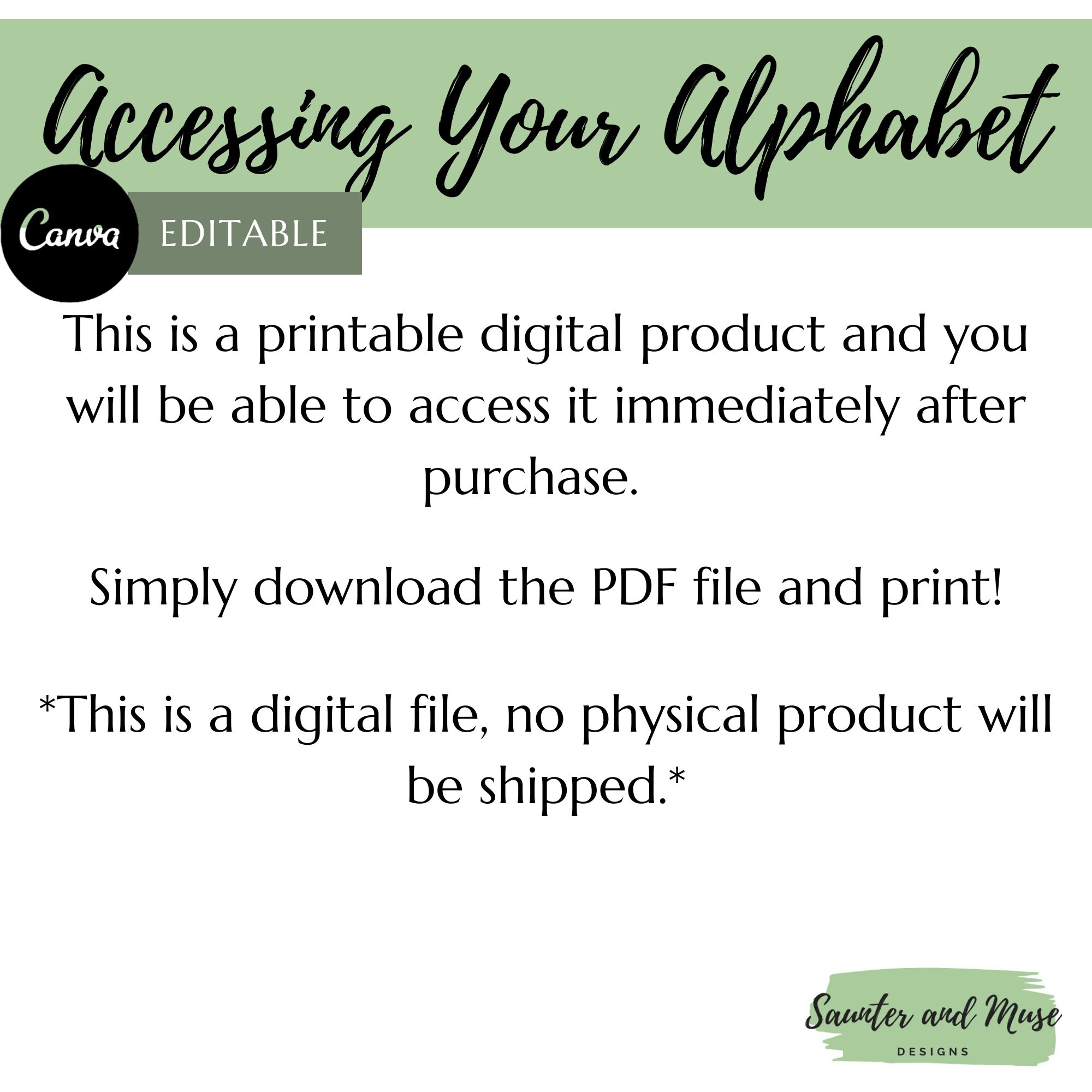 Tropical Alphabet Posters Printable Classroom Alphabet - Etsy Canada