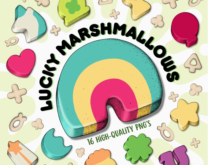 Lucky Charms Clip Art, St. Patricks Day Clip Art, Lucky Charms PNG ...