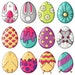 Easter Clipart PNG Bundle Egg Clipart Cute Easter Clipart - Etsy