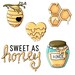Honey Bee PNG Clipart Bundle, Cute Spring Clipart, Spring Flowers ...