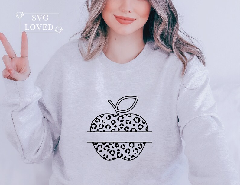 Apple Name Frame SVG | Teacher Svg | Teacher Shirt Svg | Monogram Svg ...