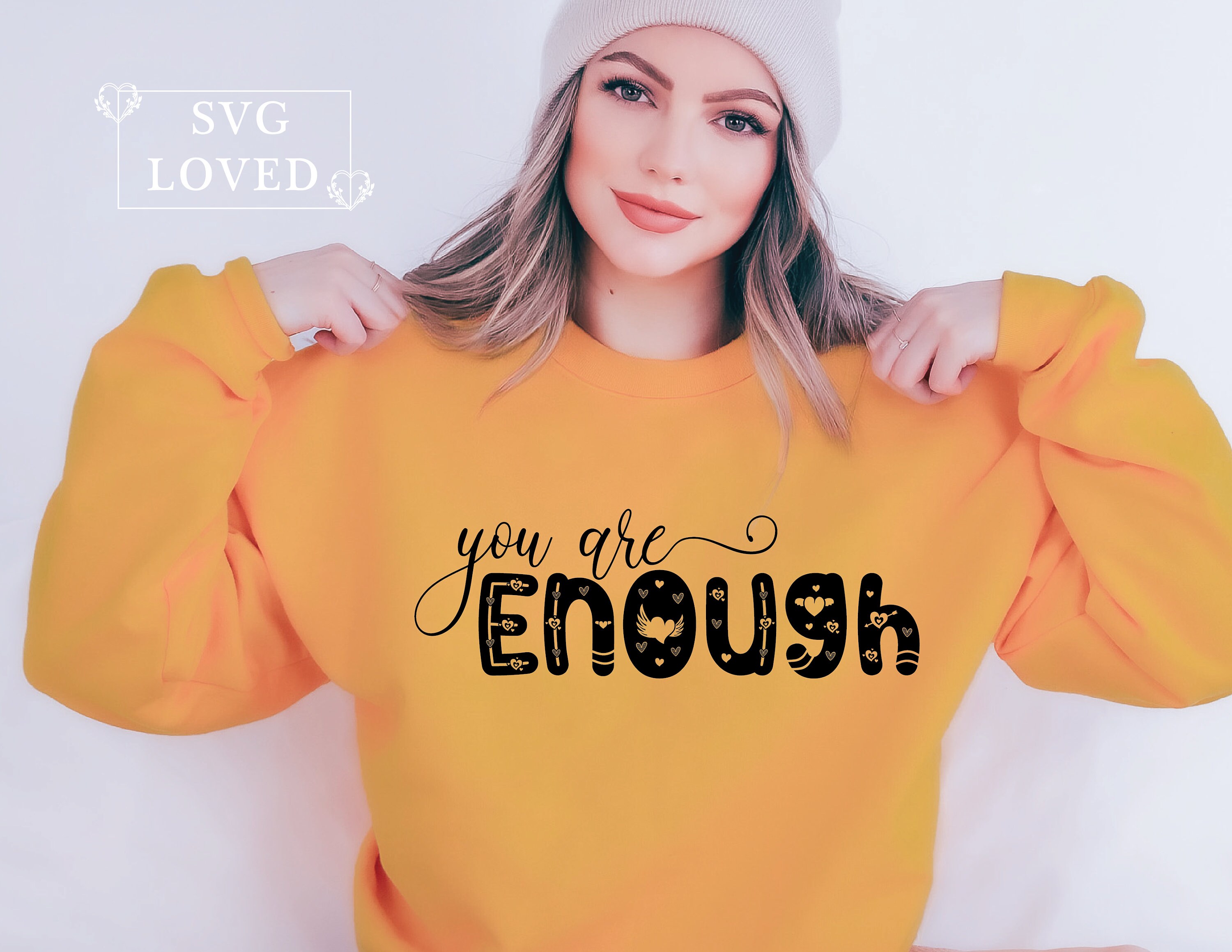 Eres suficiente SVG / Salud mental Svg / Citas positivas Svg ...