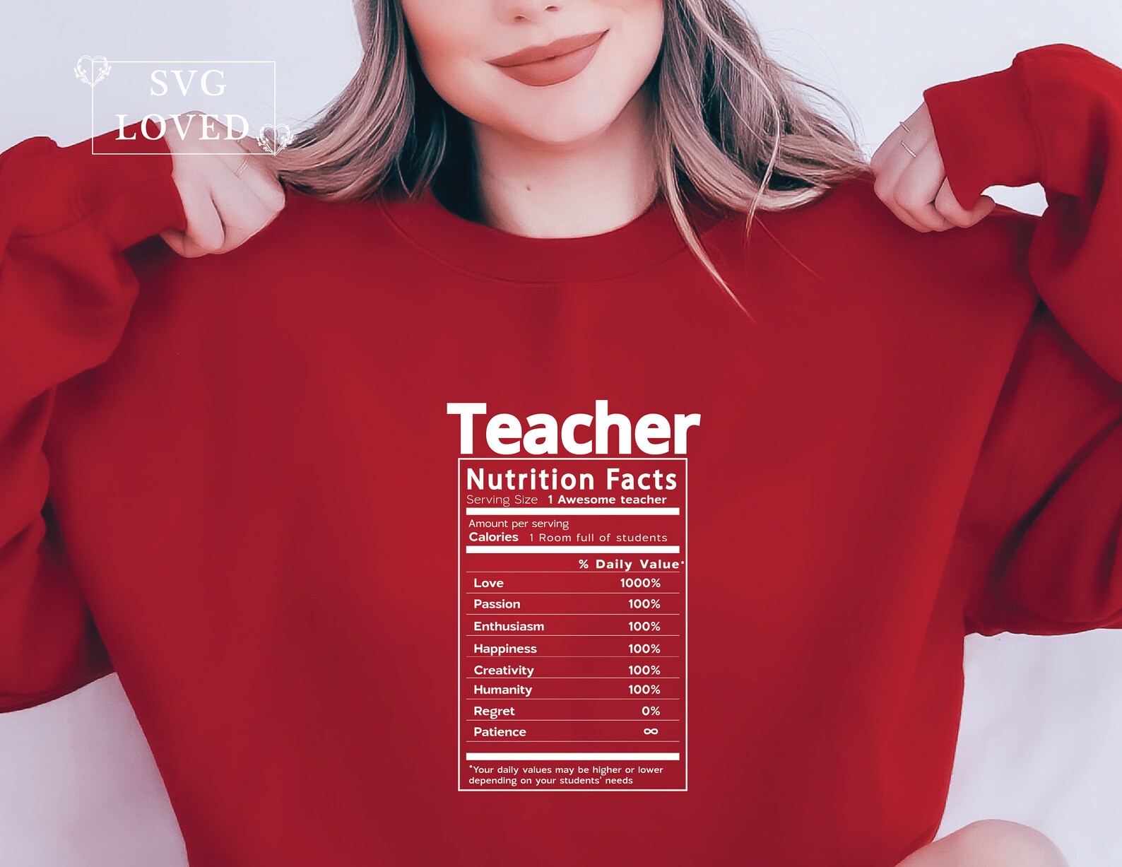 Teacher Nutrition Facts SVG | Teacher Svg | Teacher Shirt Svg | Teacher ...