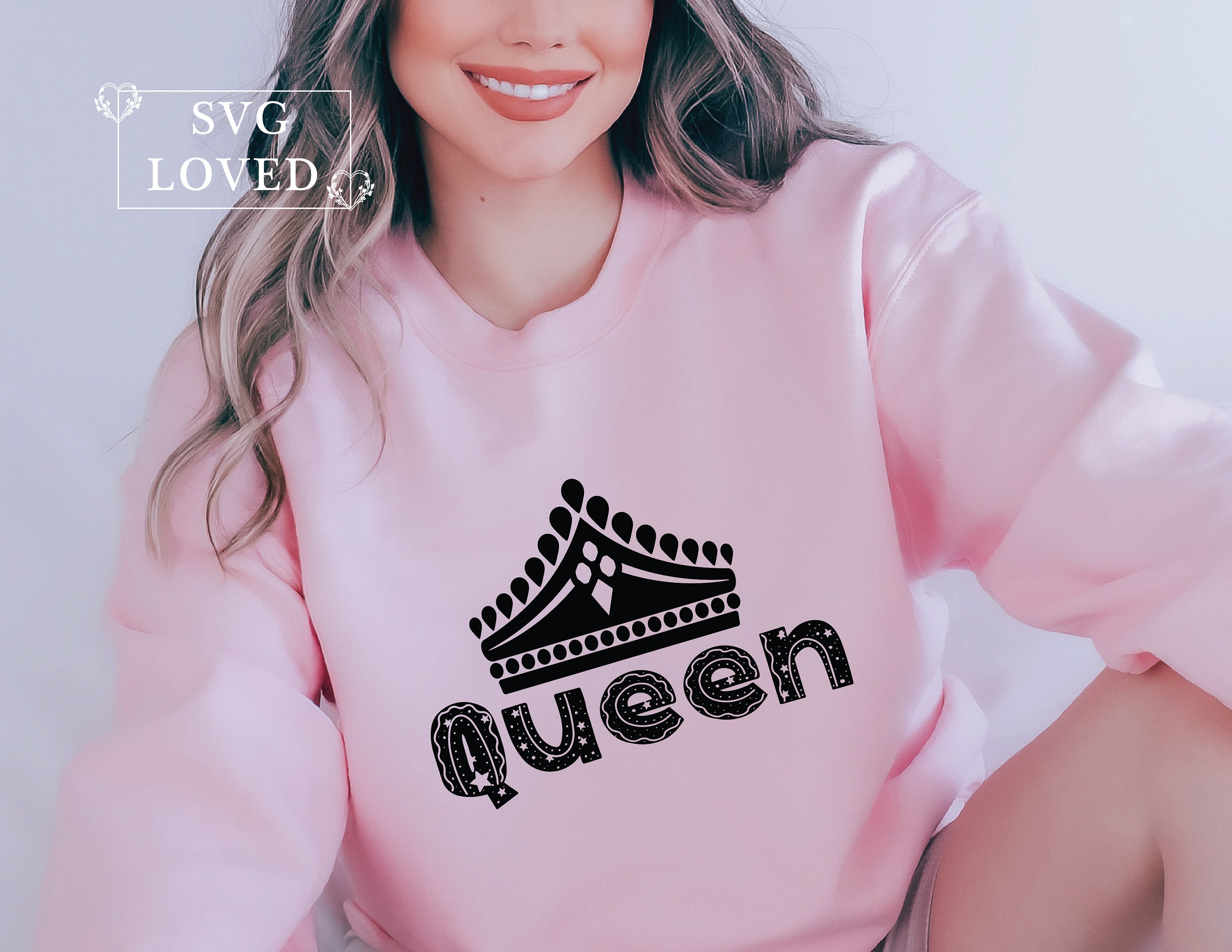 Queen SVG PNG EPS | Princess Svg | Crown Svg | Self Love Club | Love ...