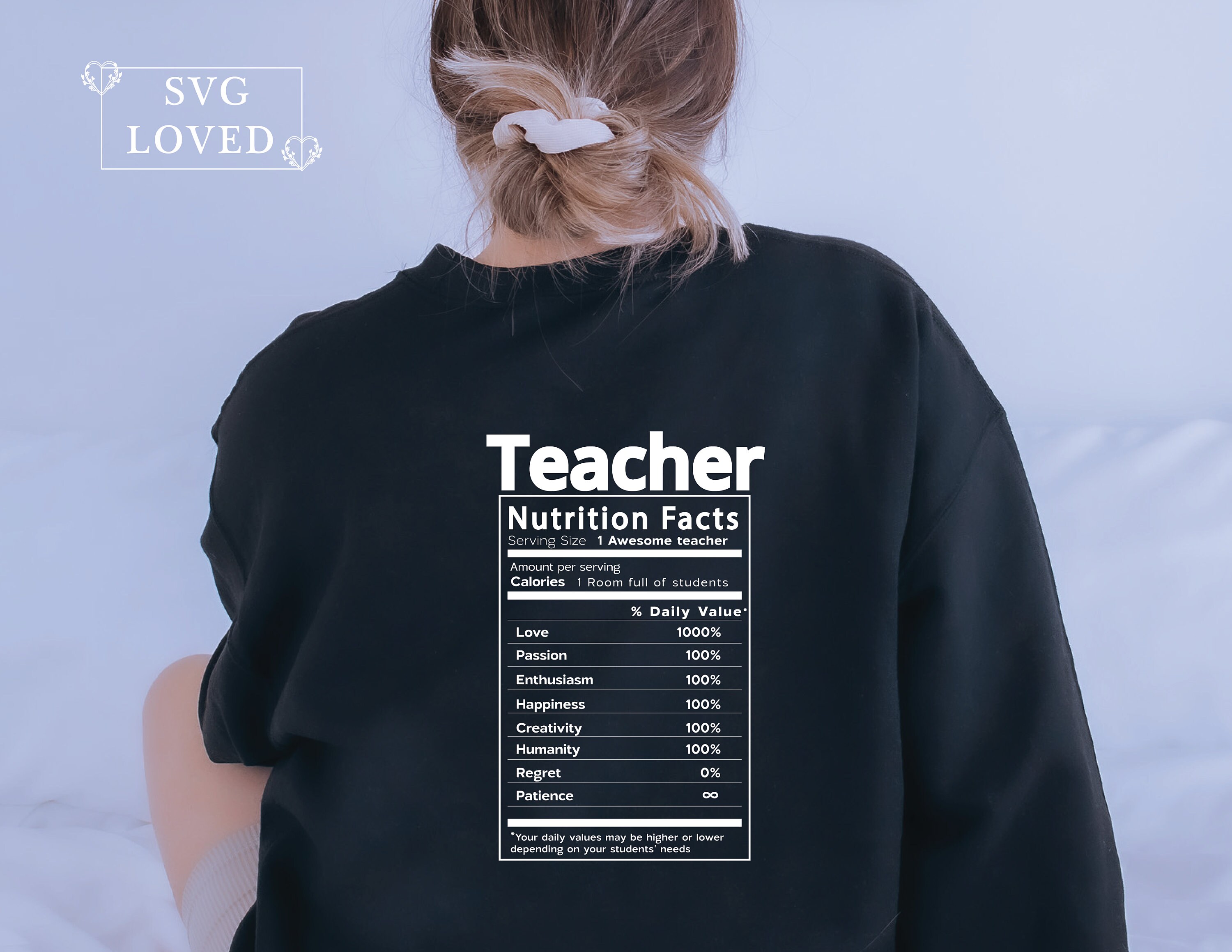 Teacher Nutrition Facts SVG Teacher Svg Teacher Shirt Svg - Etsy Canada