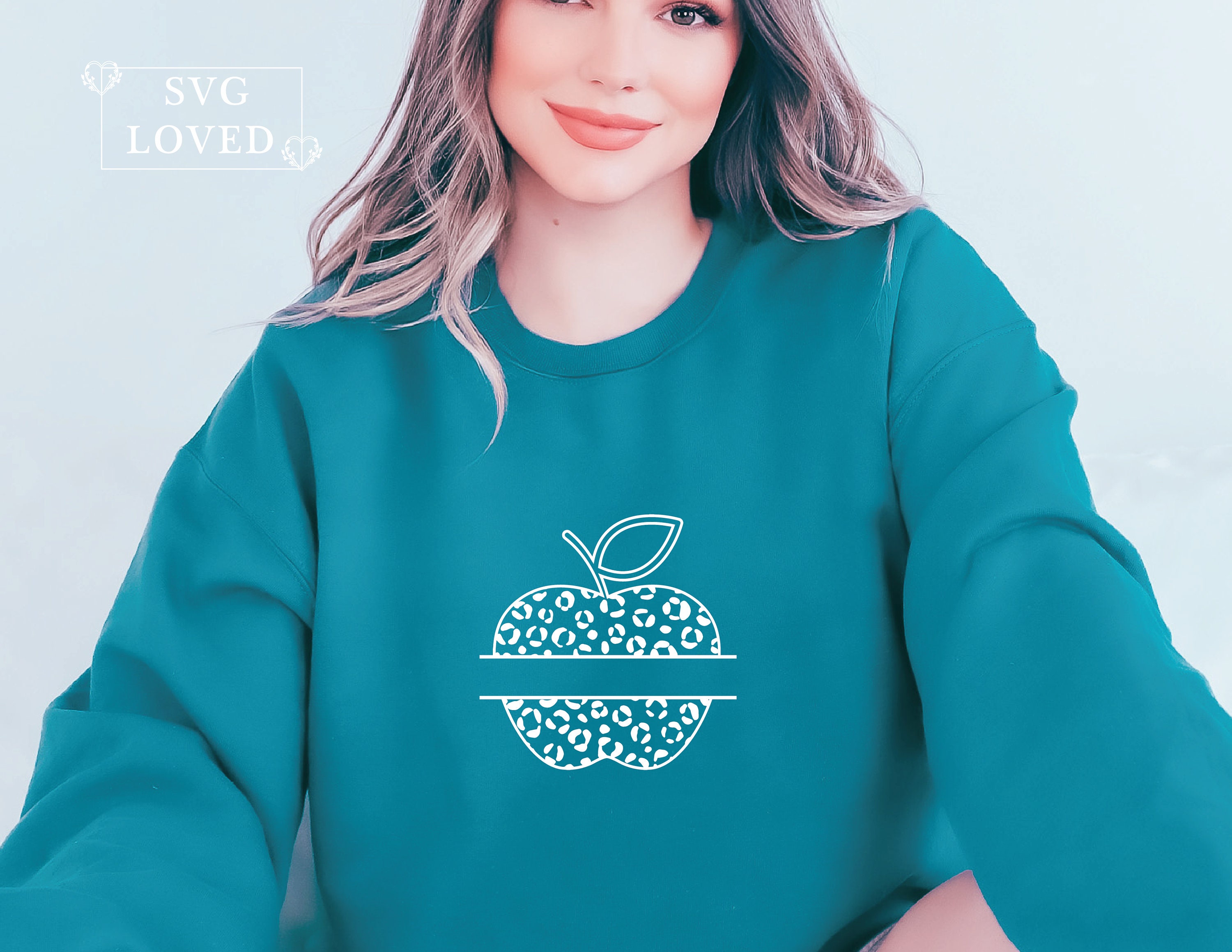 Apple Name Frame SVG Teacher Svg Teacher Shirt Svg Monogram Svg Teacher ...