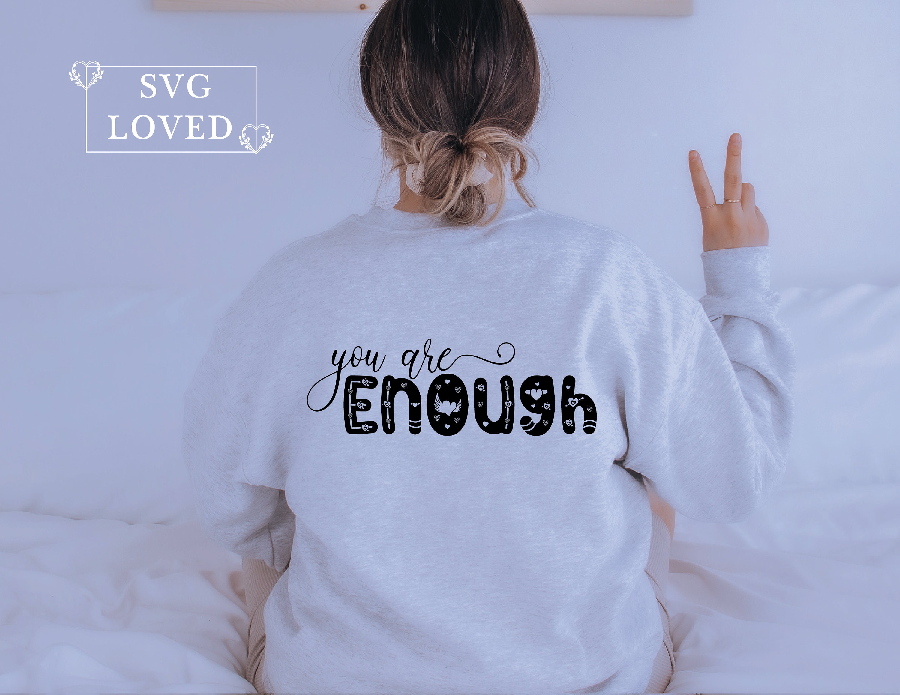 Eres suficiente SVG / Salud mental Svg / Citas positivas Svg ...