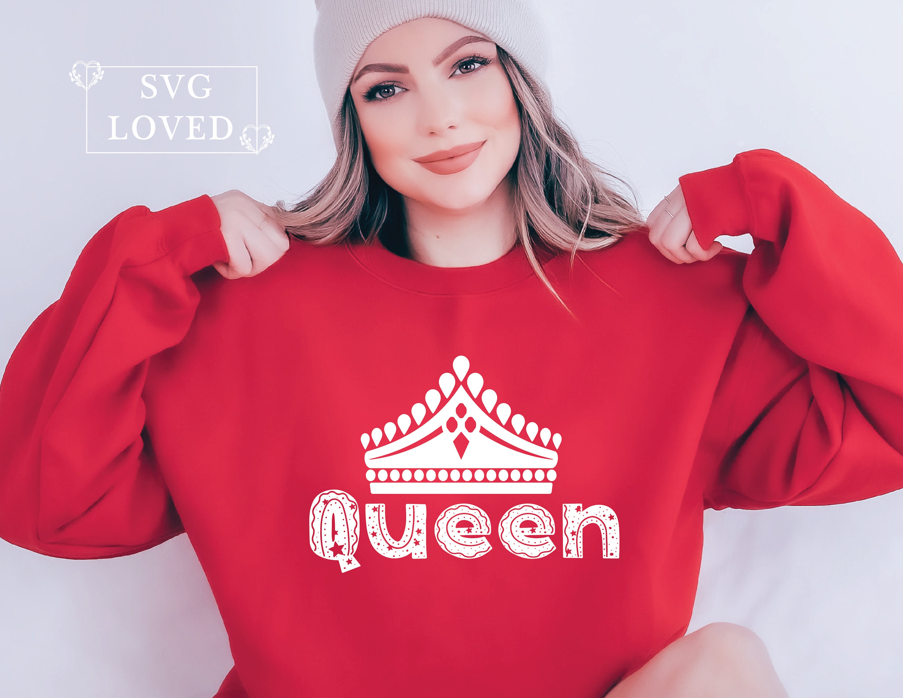 Queen SVG PNG EPS | Princess Svg | Crown Svg | Self Love Club | Love ...