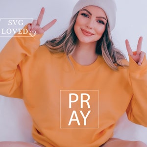 Pray SVG PNG EPS | Blessed Svg | Bible Verse Svg | God Svg | Scripture ...