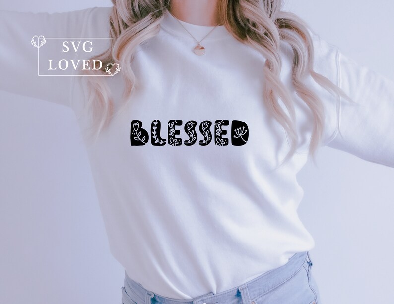 Blessed SVG PNG EPS | Bible Verse Svg | God Svg | Scripture Svg | Love ...