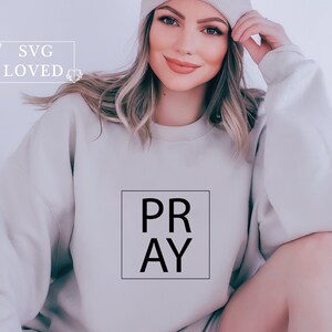 Pray SVG PNG EPS | Blessed Svg | Bible Verse Svg | God Svg | Scripture ...
