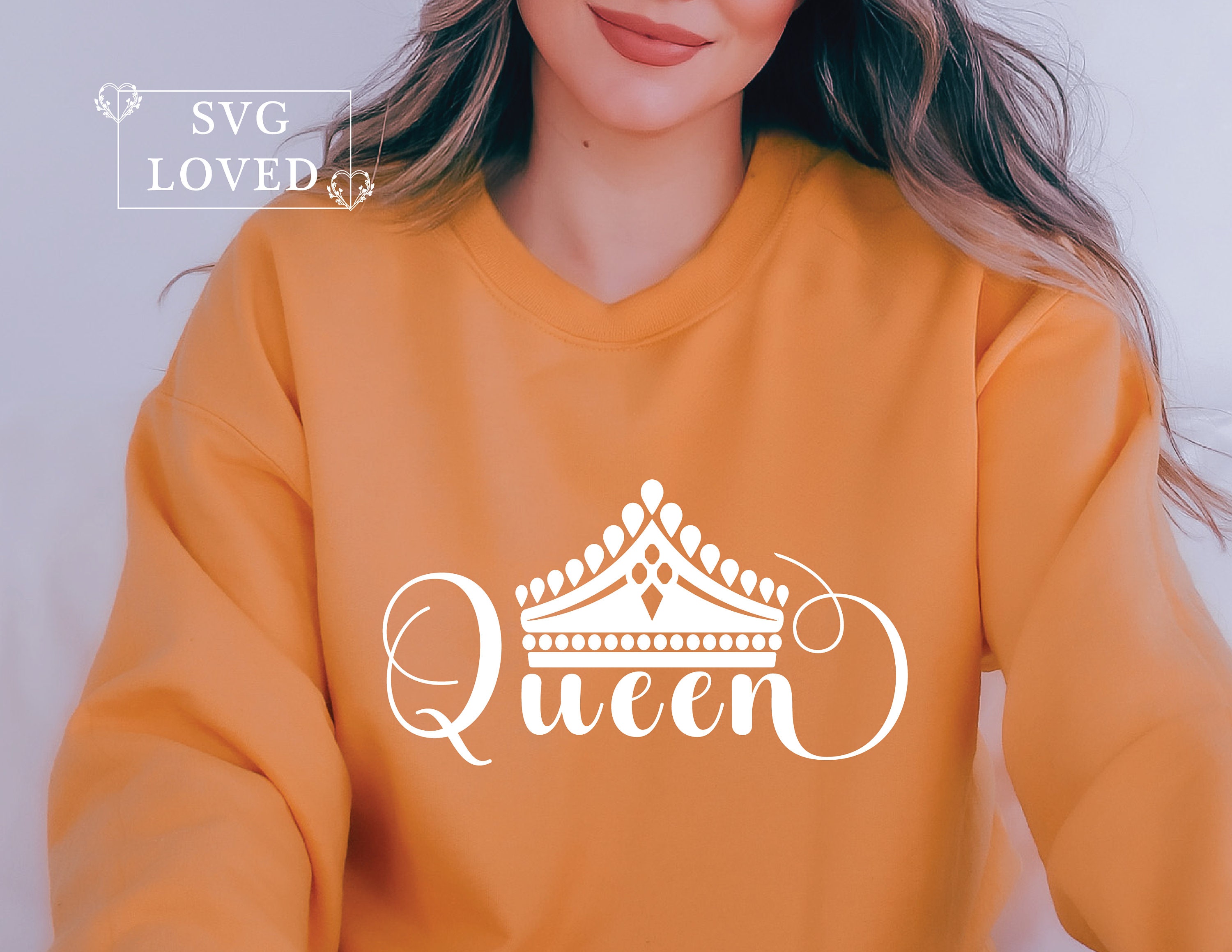 Queen SVG PNG EPS | Princess Svg | Crown Svg | Self Love Club | Love ...