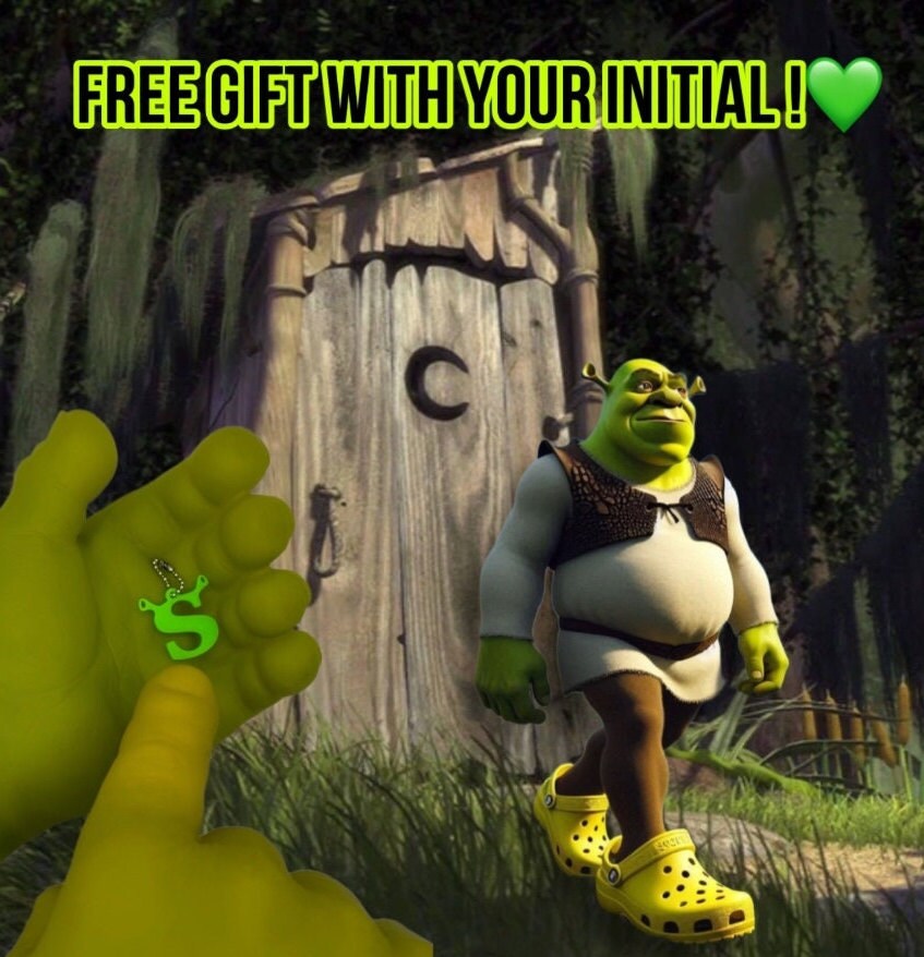 Shrek Charms for Crocs Charm Jibbtz Accessories Ear Nose Ears - Etsy