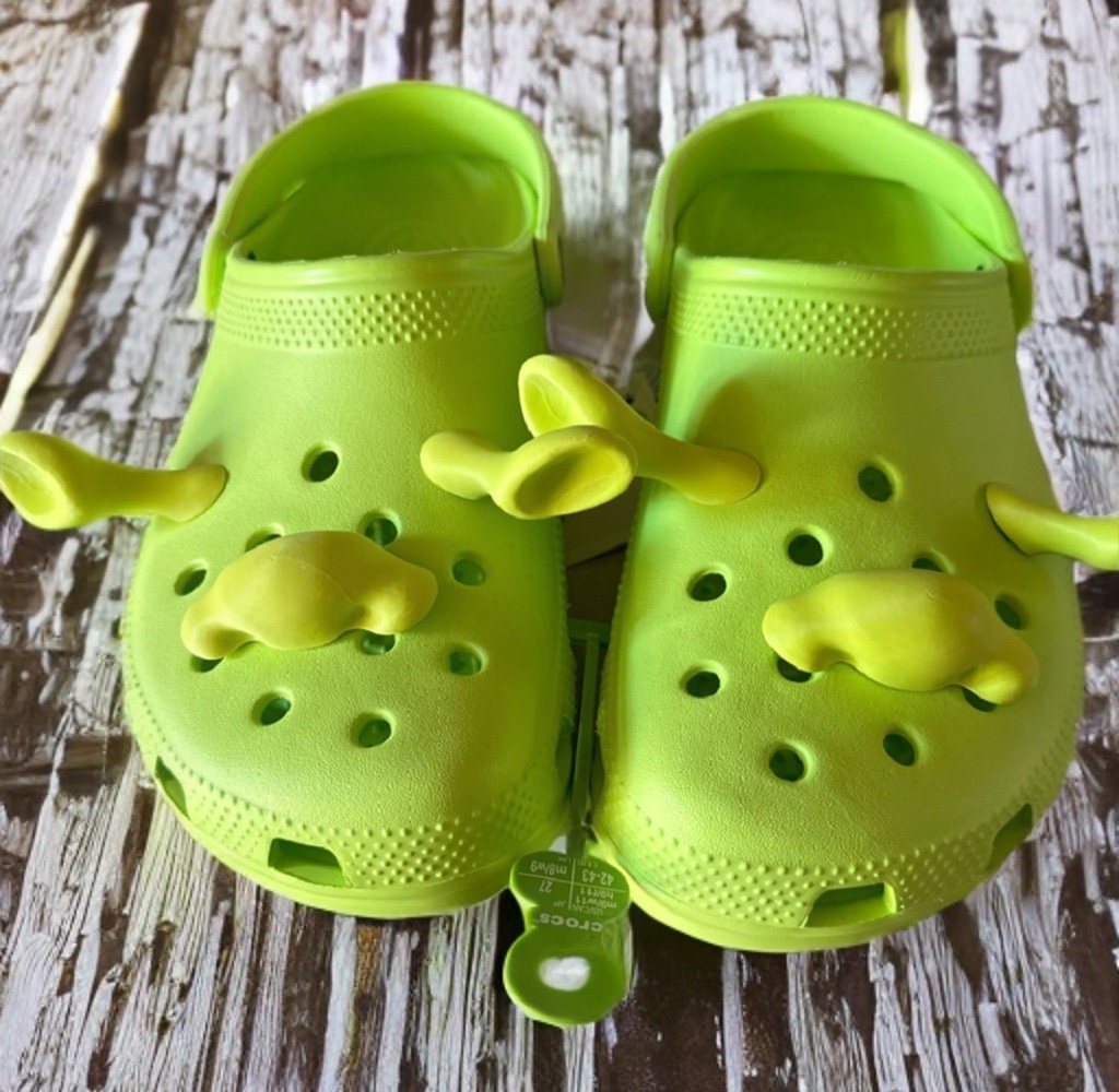 Shrek Charms for Crocs Charm Jibbtz Accessories Ear Nose Ears - Etsy