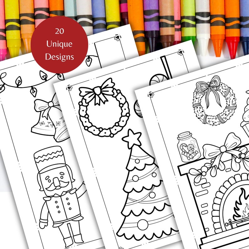 20 Christmas Coloring Pages, Coloring Pages, Christmas Coloring for ...