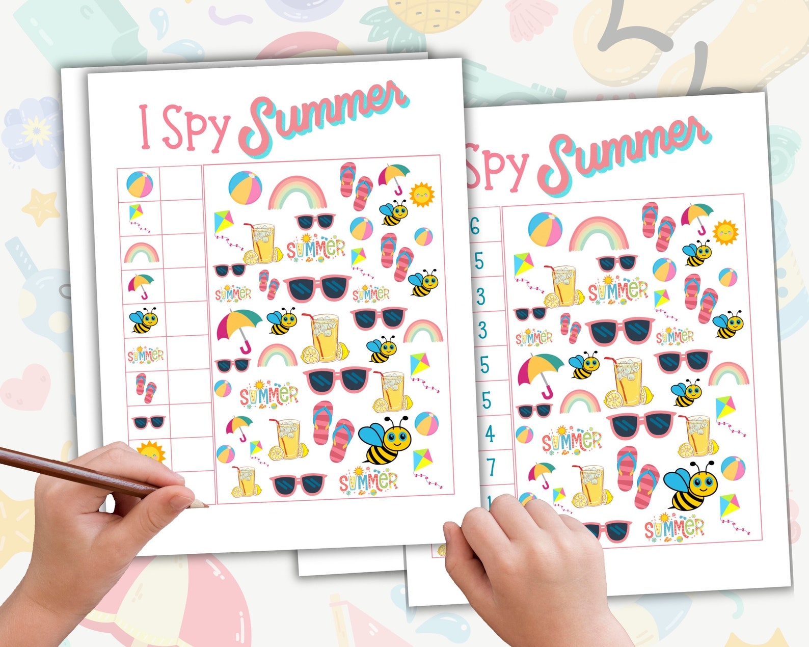 Summer Game Bundle Printable, Would You Rather, Word Scramble, Word ...