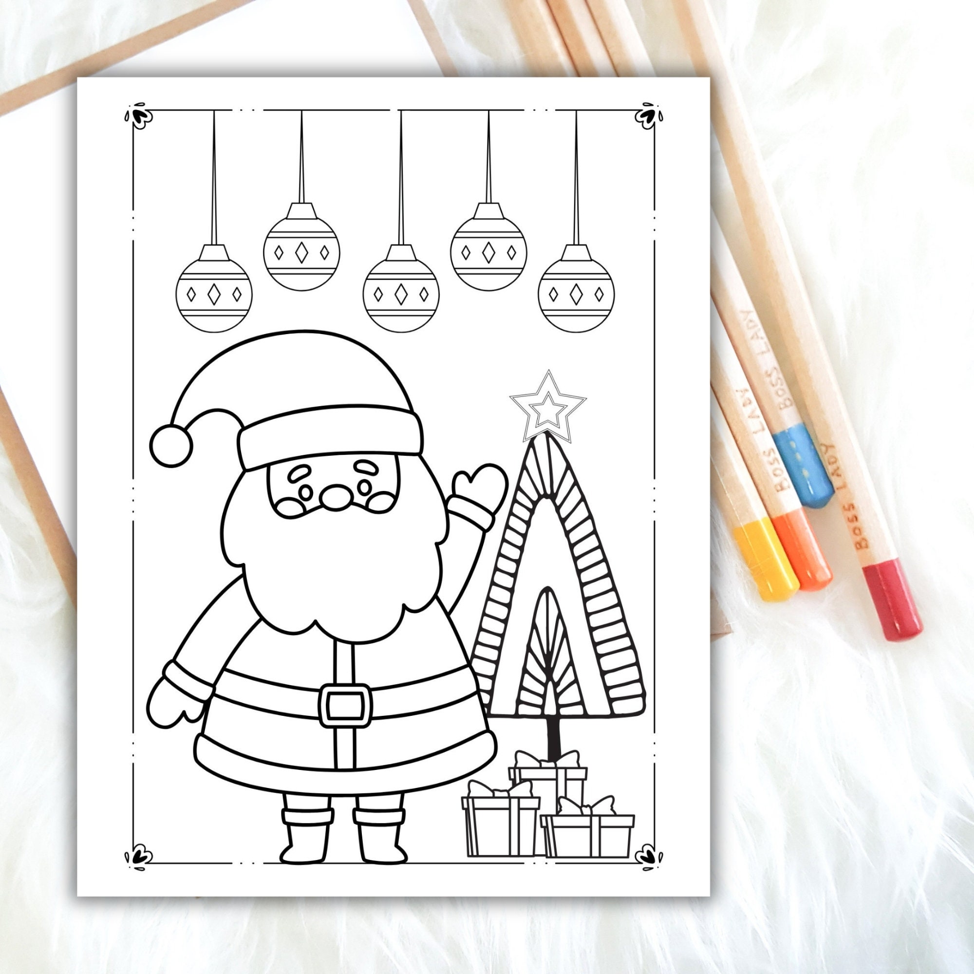 20 Christmas Coloring Pages, Coloring Pages, Christmas Coloring for ...
