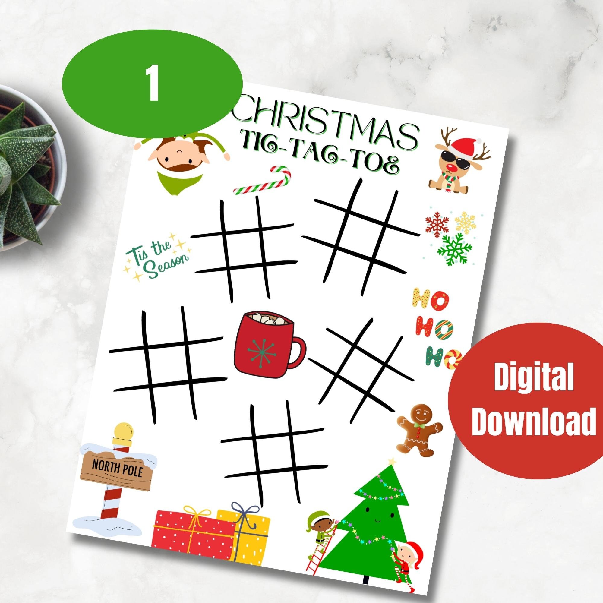 8 Printable Christmas Activities Christmas Activity Bundle - Etsy