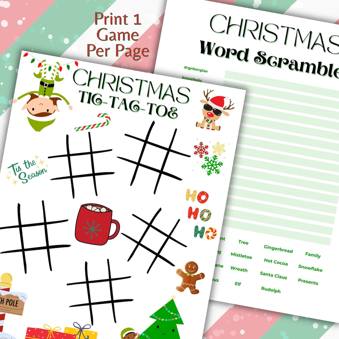 Printable Activities For Christmas