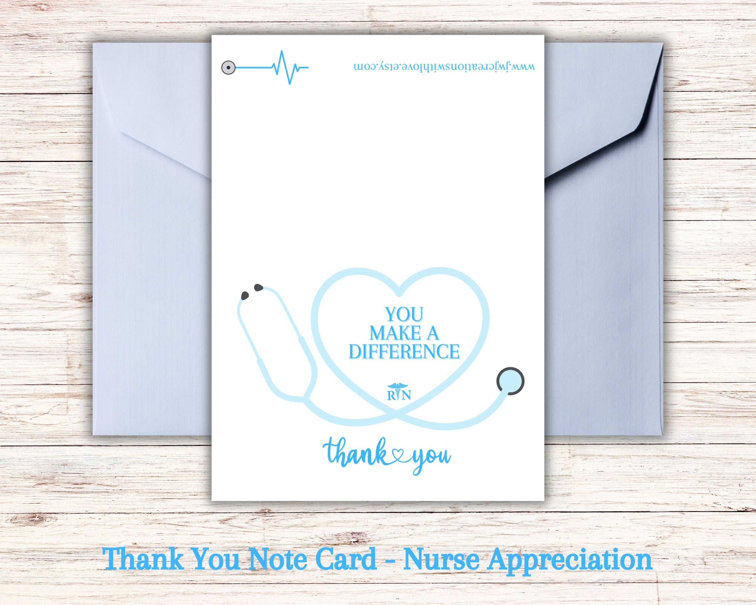 Nurse Thank You Card, Nurse Appreciation Week, Nurses Thank You, Nurses ...