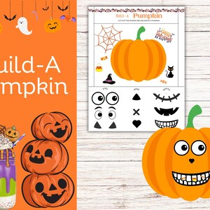 Halloween Games, Activity for Kids, Word Scramble, Name Game, Build A ...