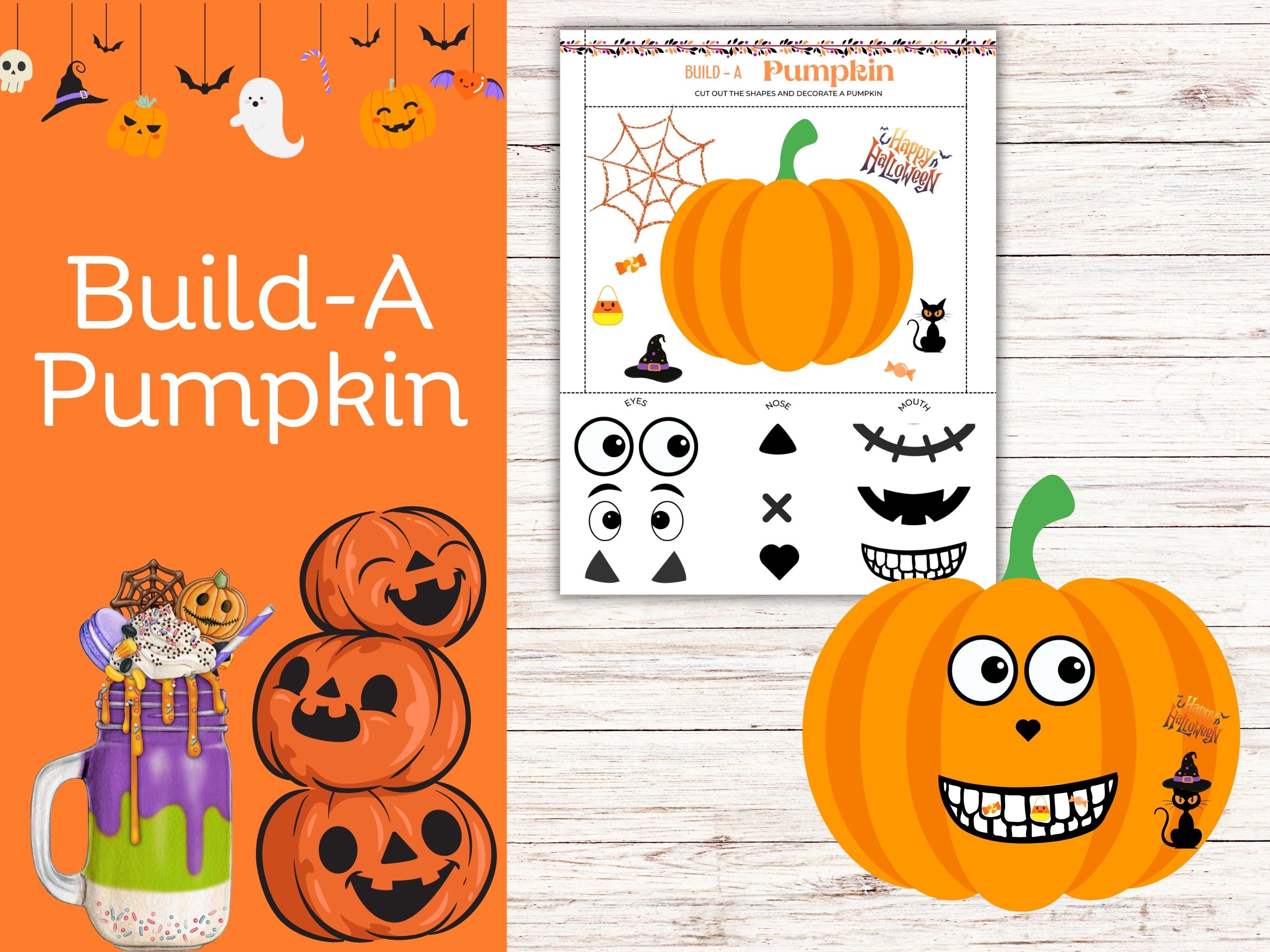 Halloween Games, Activity for Kids, Word Scramble, Name Game, Build A ...
