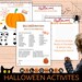 Halloween Games, Activity for Kids, Word Scramble, Name Game, Build A ...