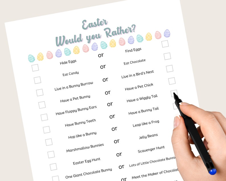 Easter Trivia Bundle for Kids, Fact or Fiction, Would You Rather ...