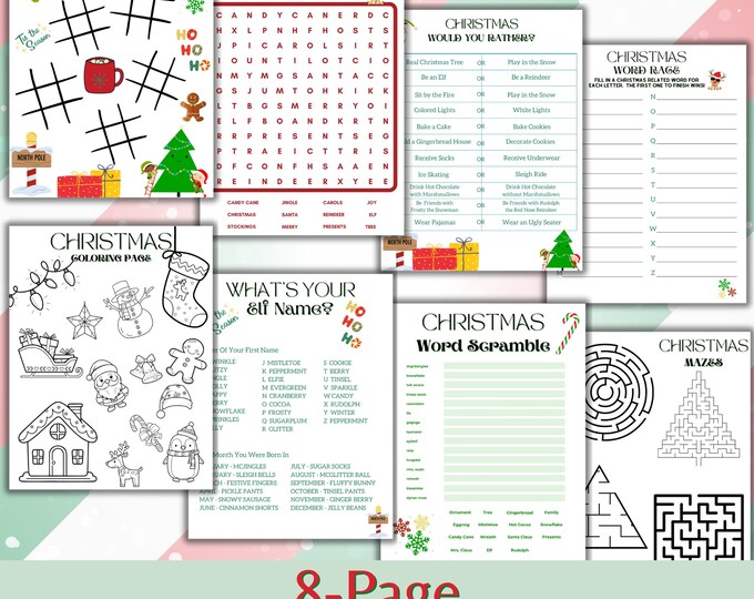 Letter to Santa Printable: Christmas Wish List Activity (digital ...