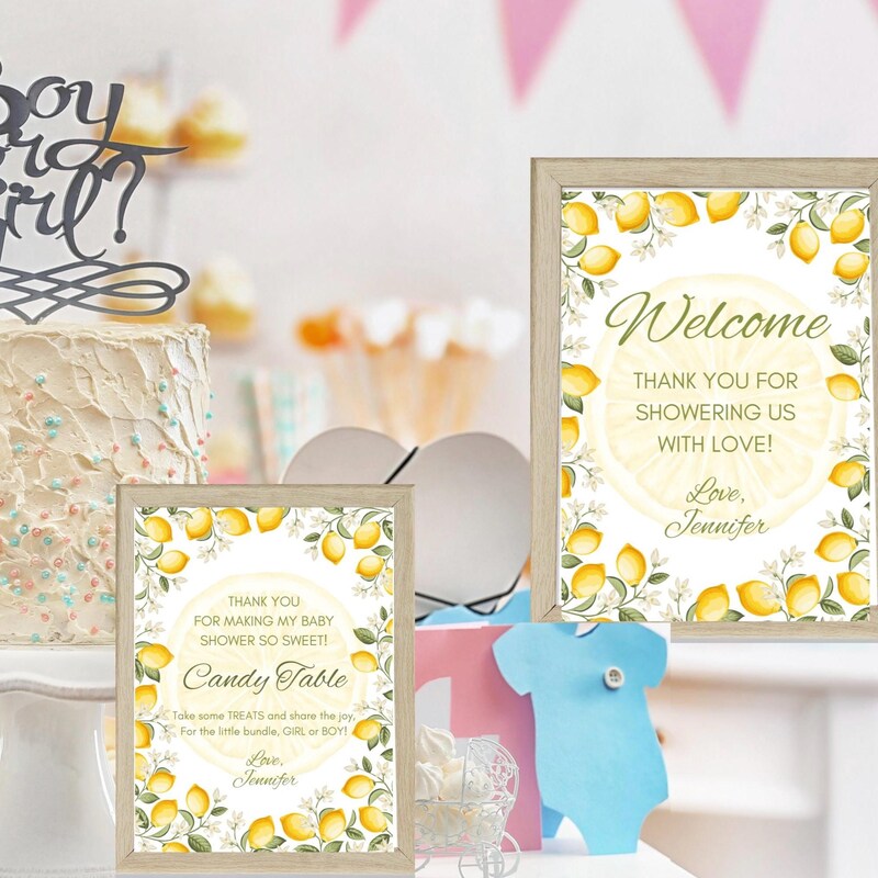 Candy Table Signs - Etsy