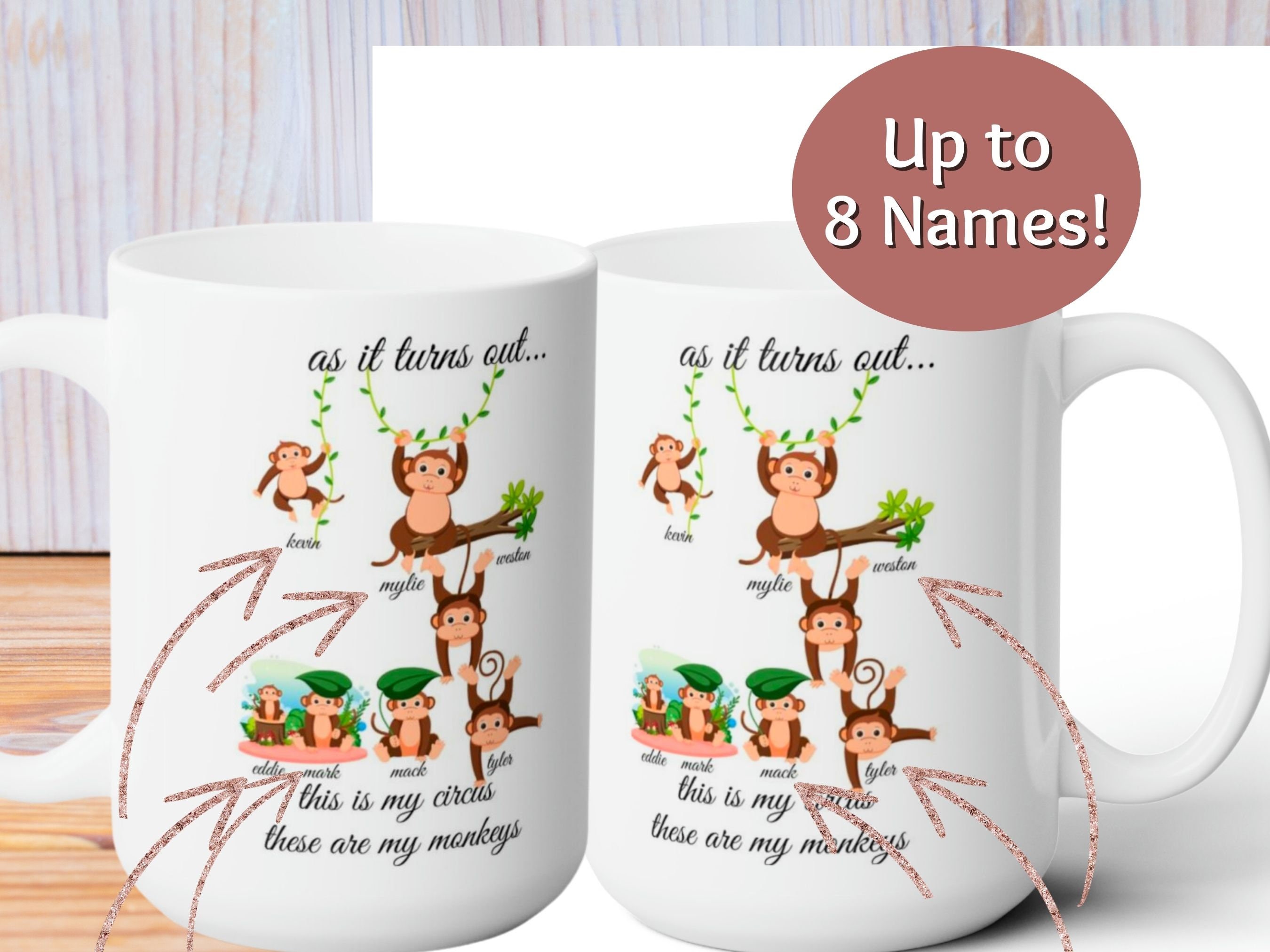 As It Turns Out, This is My Circus, These Are My Monkeys, Personalized ...