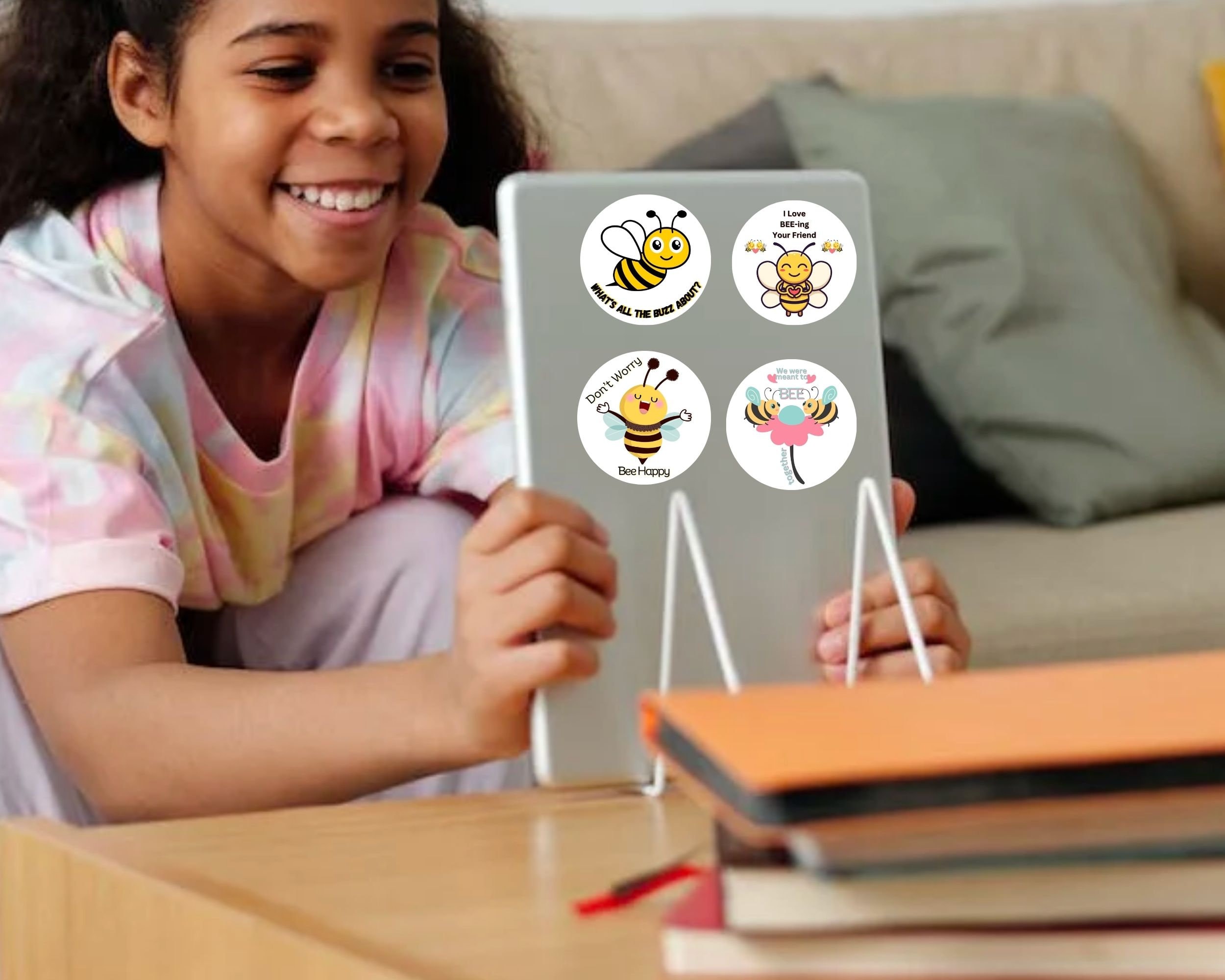 Bee Sticker, Motivational Sticker, Encouragement Sticker, Teacher ...