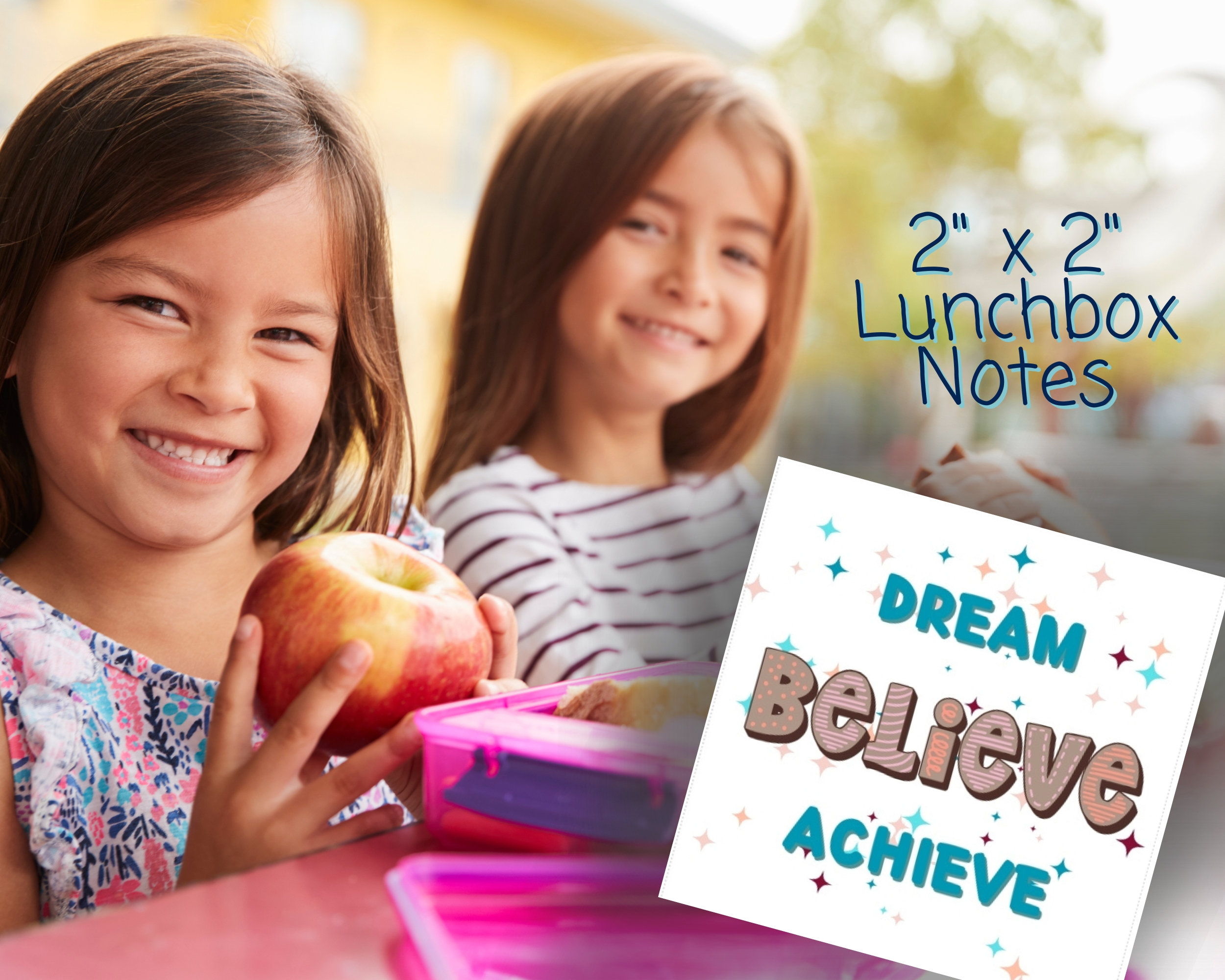 48 Lunchbox Notes for Kids School, Lunch Box Notes, Motivational Notes ...