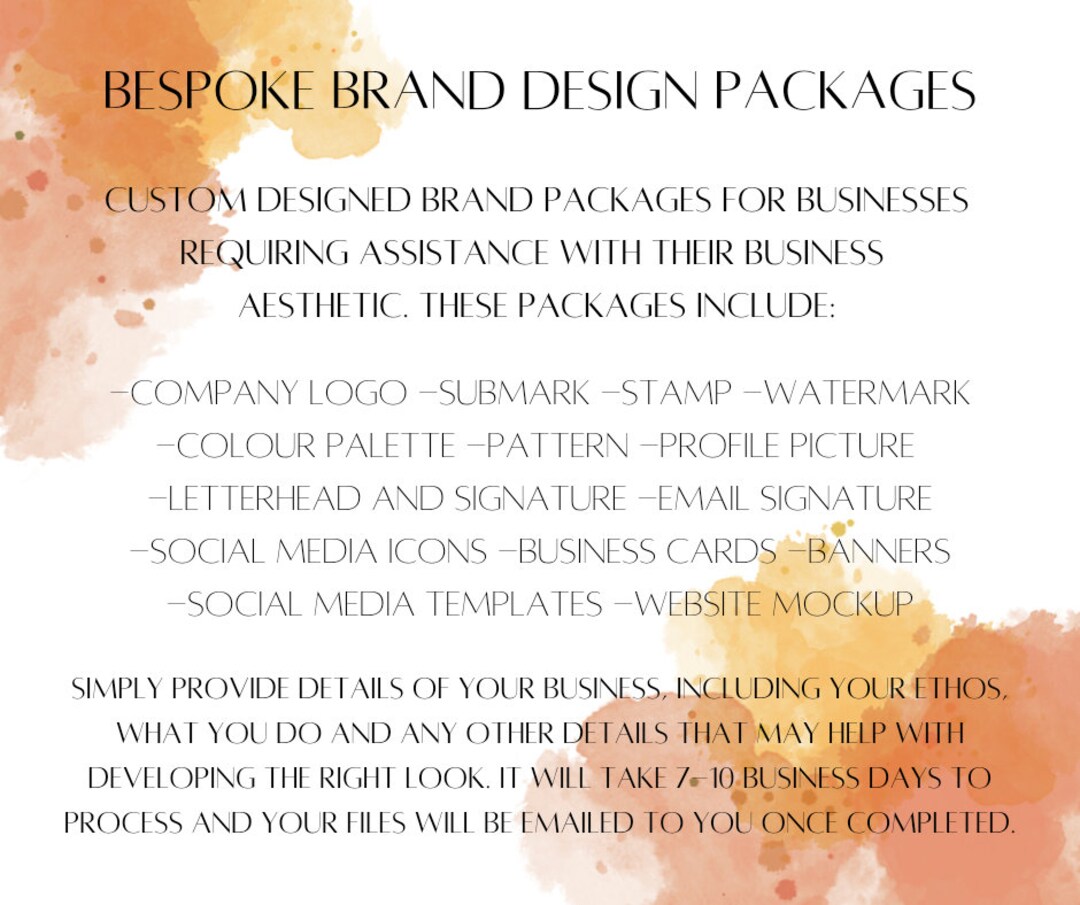 Design Packages - Etsy