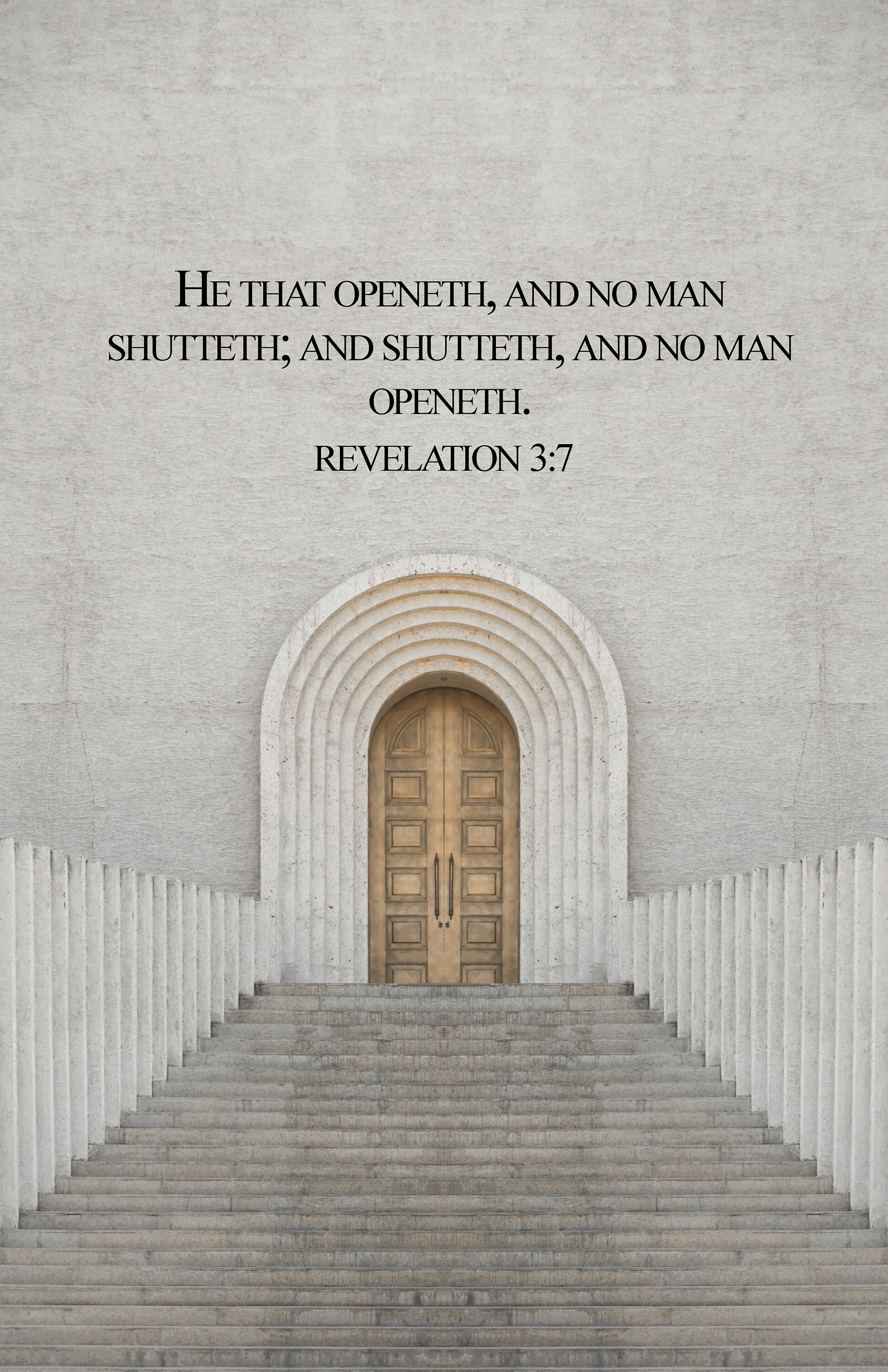 Revelation 3:7 / Bible Verse Wall Art / Bible Verse Printable / Digital ...