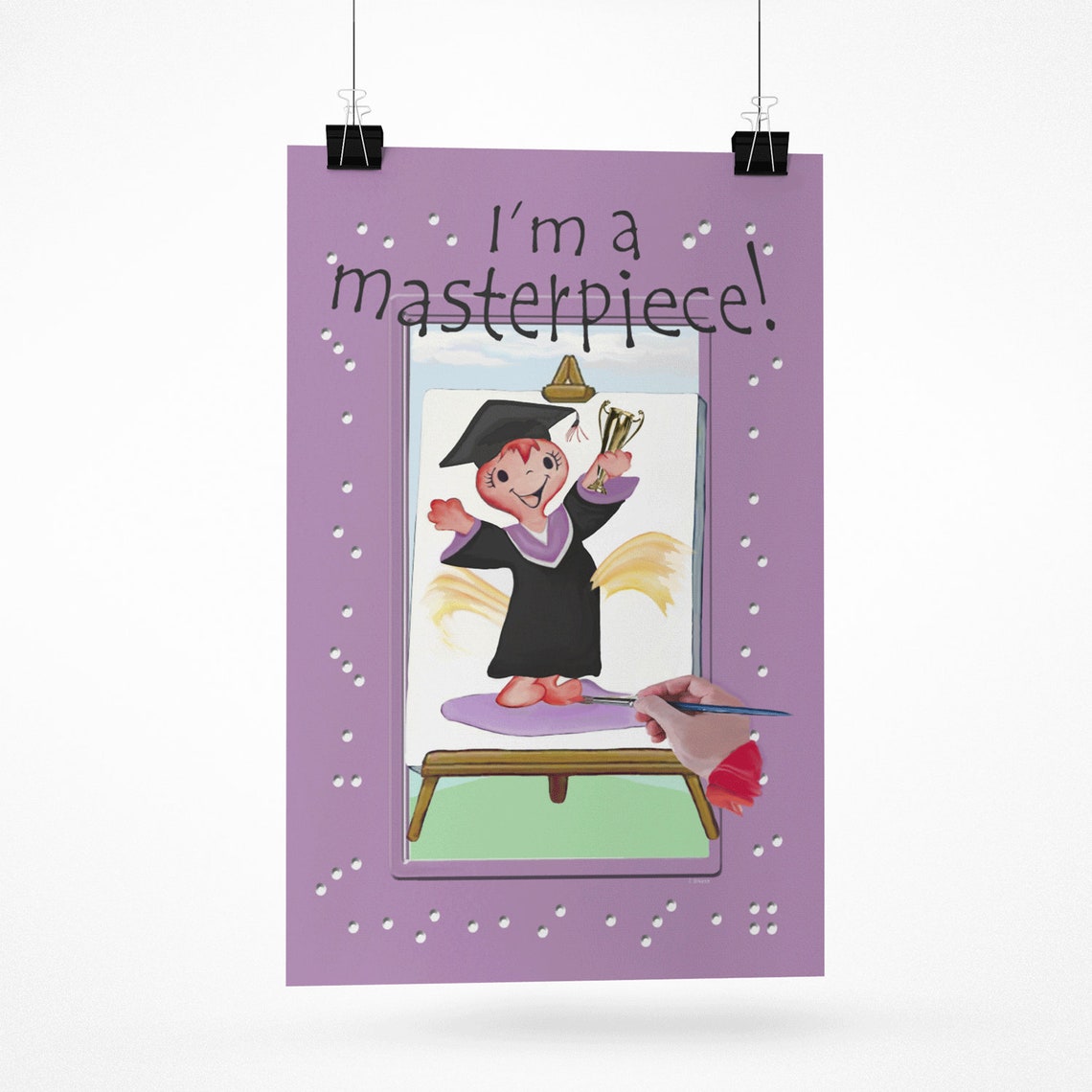 I Am a Masterpiece DIGITAL Education Affirmation for Kids - Etsy