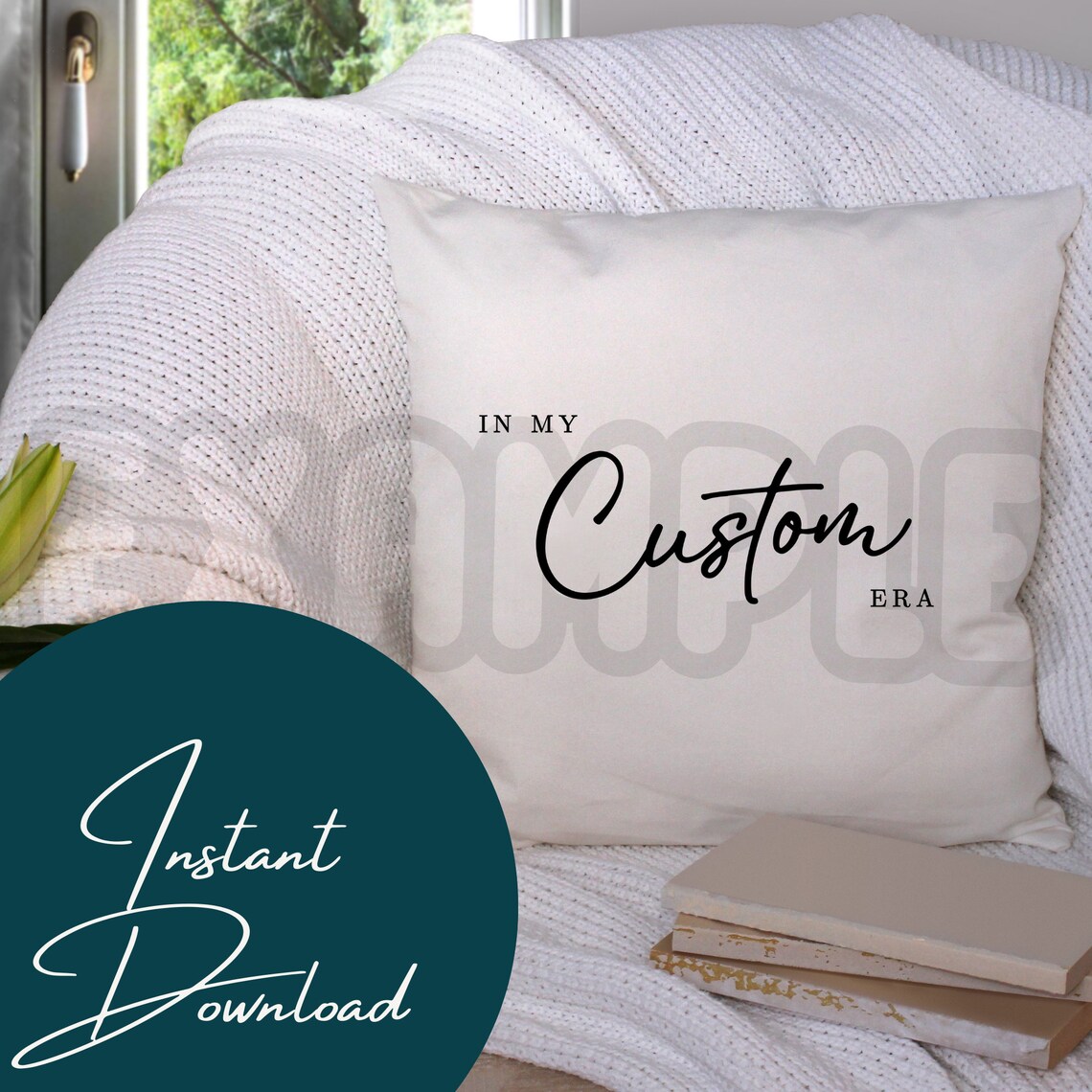 Custom in My Era Svg/ Png, Custom Elegant Stacked PNG, in My Custom Era ...