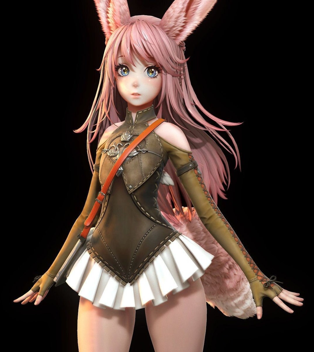 Chica anime 35 Modelo STL Mega Pack Mega Stl Pack Paquete de modelos 3d ...