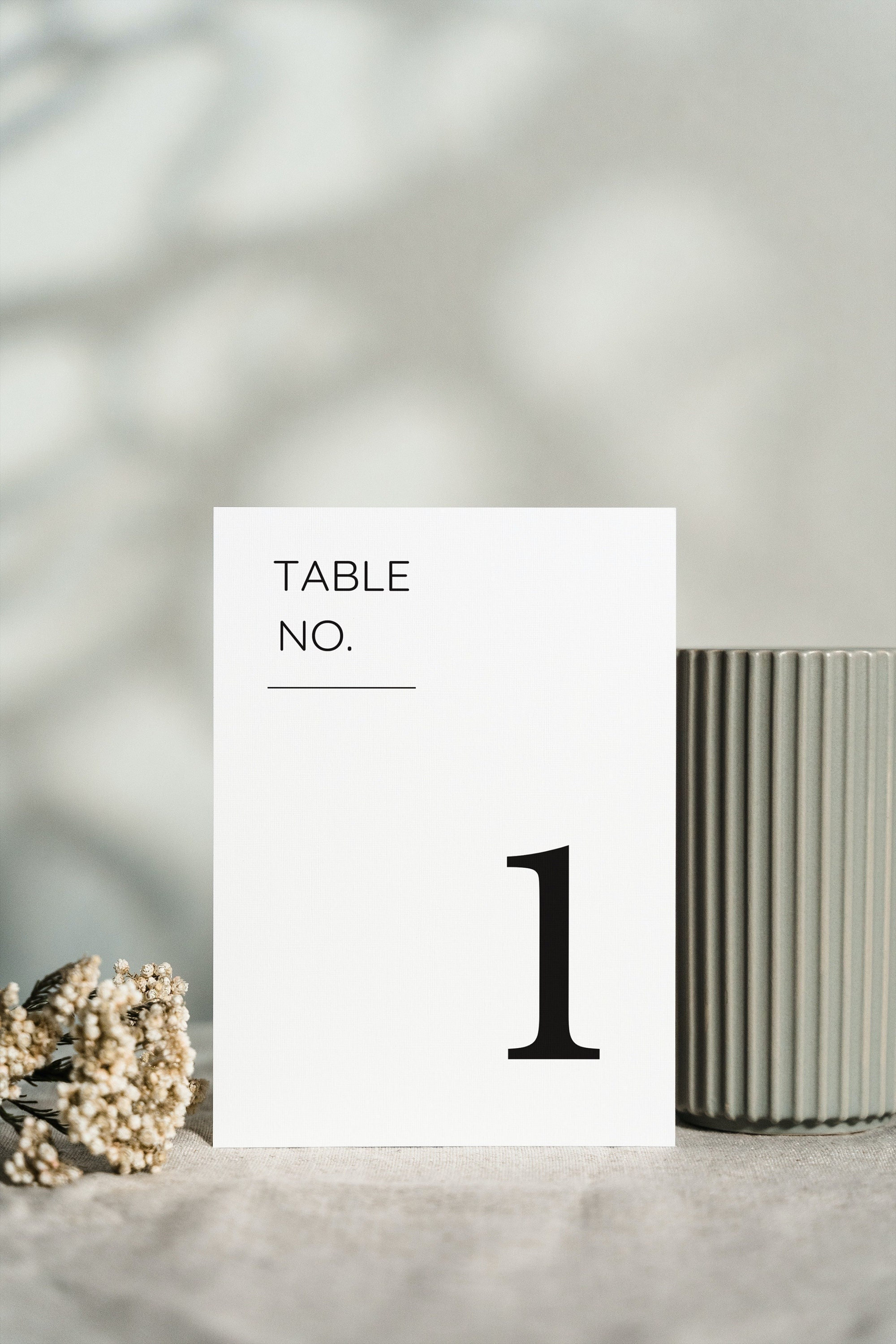 4x6 Table Number Cards for 30 Tables, Wedding Table Numbers, Wedding ...
