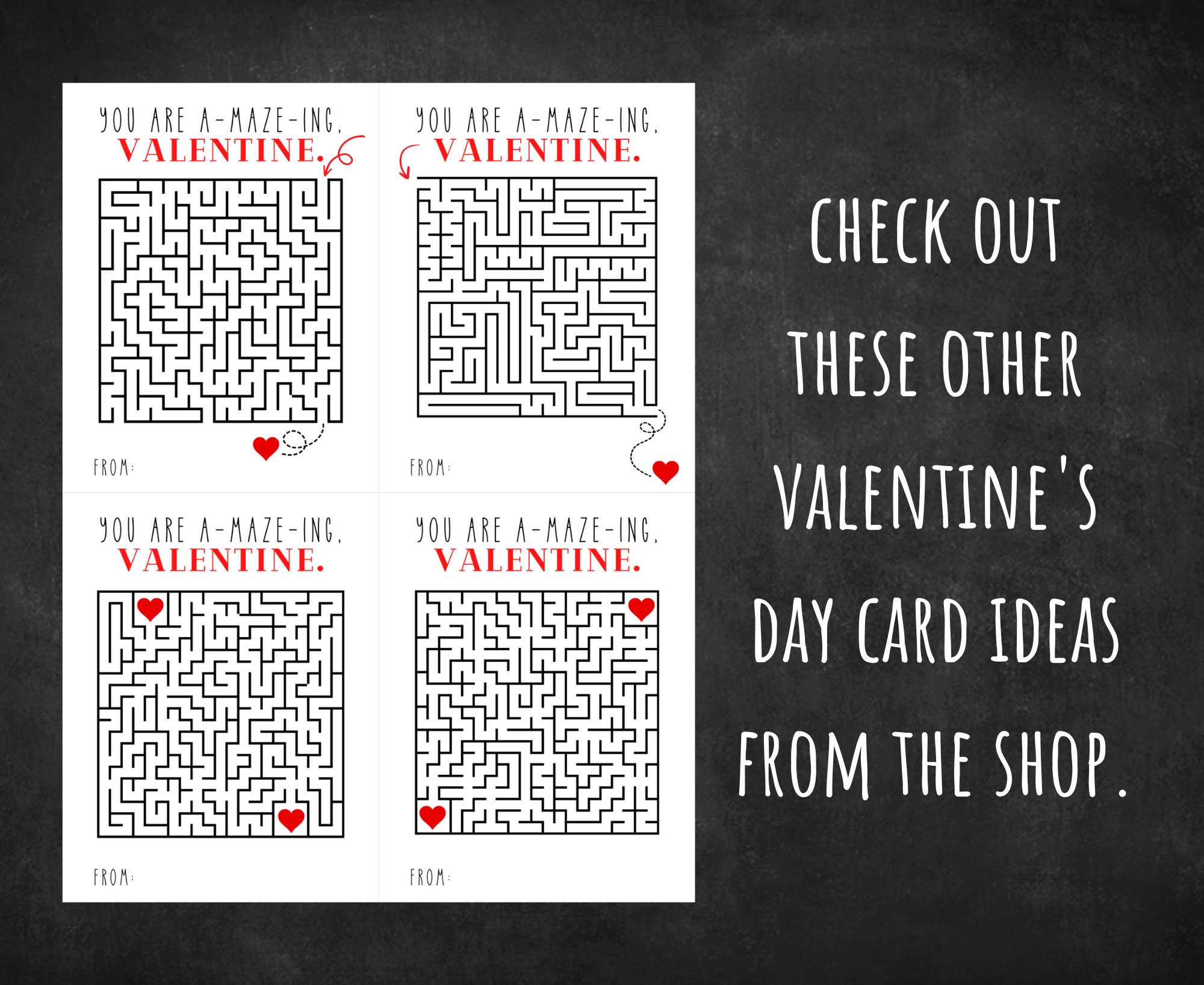 Valentine Card Word Search | Printable Valentine's Day Cards ...