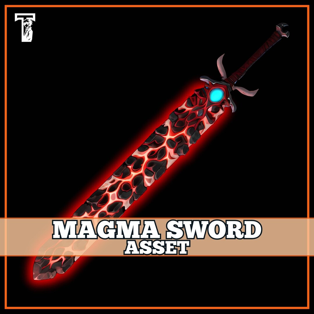 Pngtuber Asset Animated Magma Sword | Digital Art Animation Youtube and ...