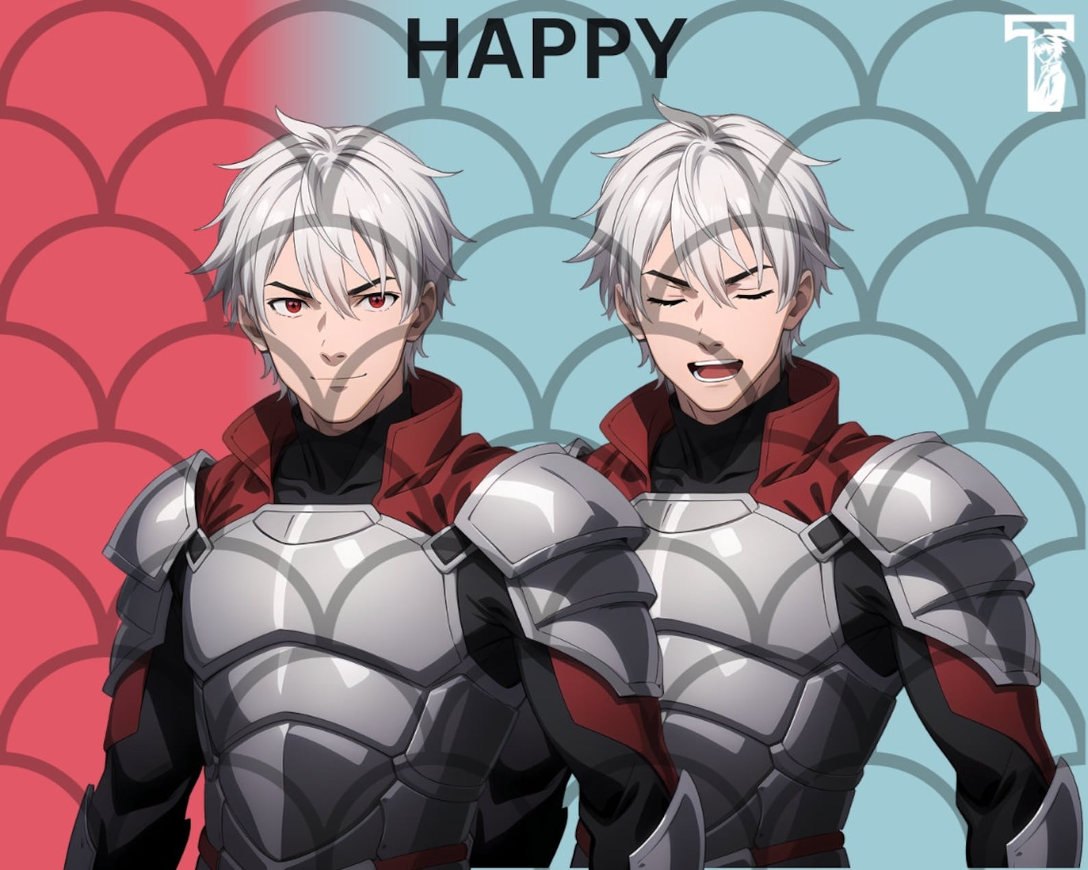 Male Knight 3 Pngtuber With 5 Expressions Veadotube Ready PNG Tuber ...