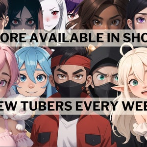Pngtuber Knight Duo With 1 Expression Each Veadotube Ready PNG Tuber ...