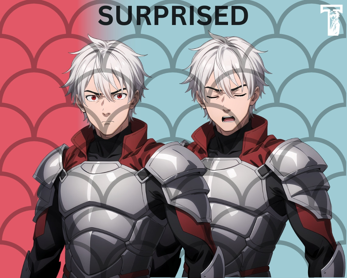 Pngtuber Male Knight 3 With 5 Expressions Veadotube Ready PNG Tuber ...