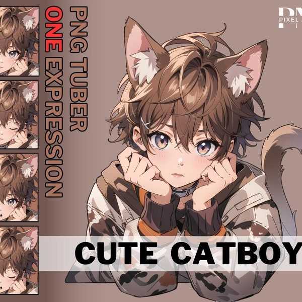 Cat Boy Vtuber - Etsy