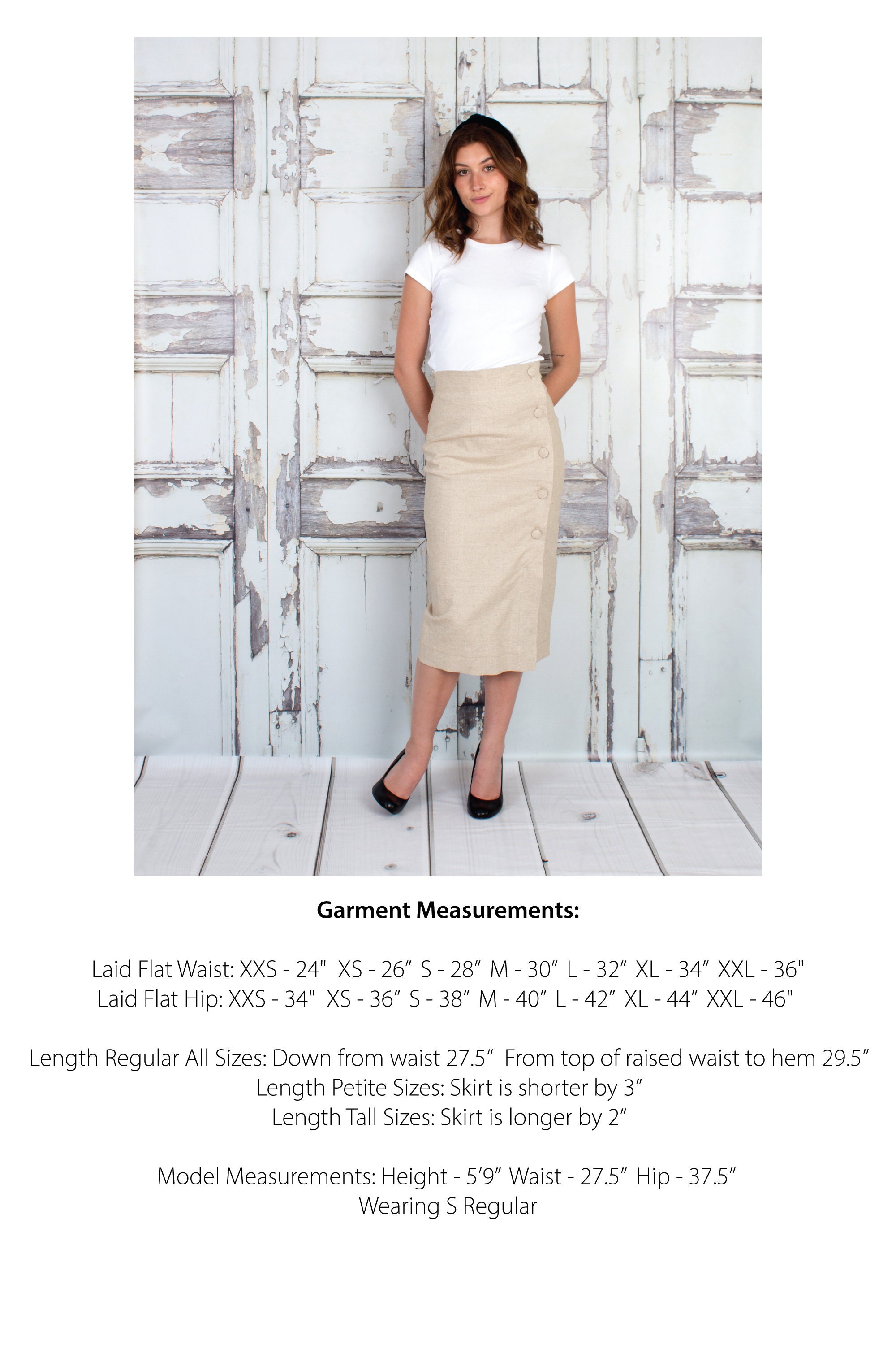 Linen Pencil Skirt, Linen Midi Skirt, Linen Work Skirt, High Waisted ...