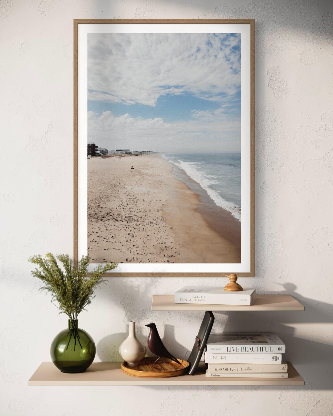 Waterways Series 1 Northeast Beachtown, Beach Wall Art, Coastal Art ...